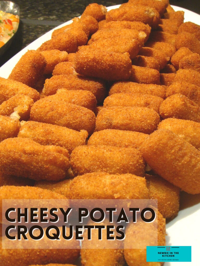 Bacon and Cheese Potato Croquettes | Newbie In The Kitchen