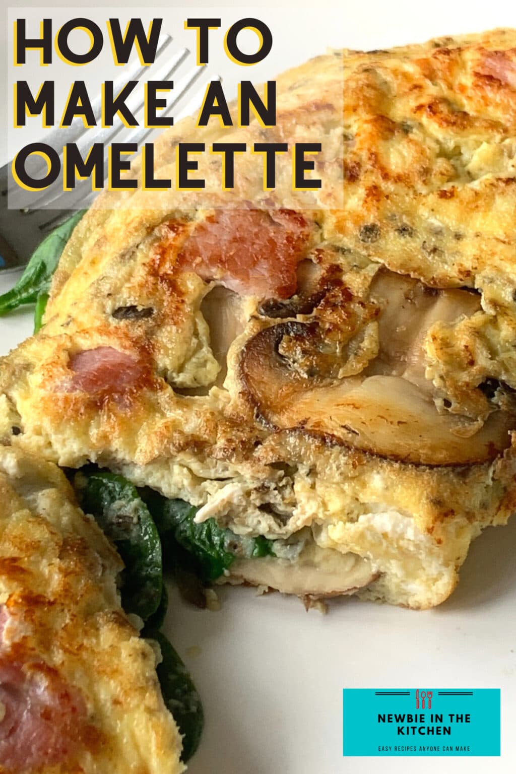 How To Make An Omelette (Basic recipe) | Newbie In The Kitchen