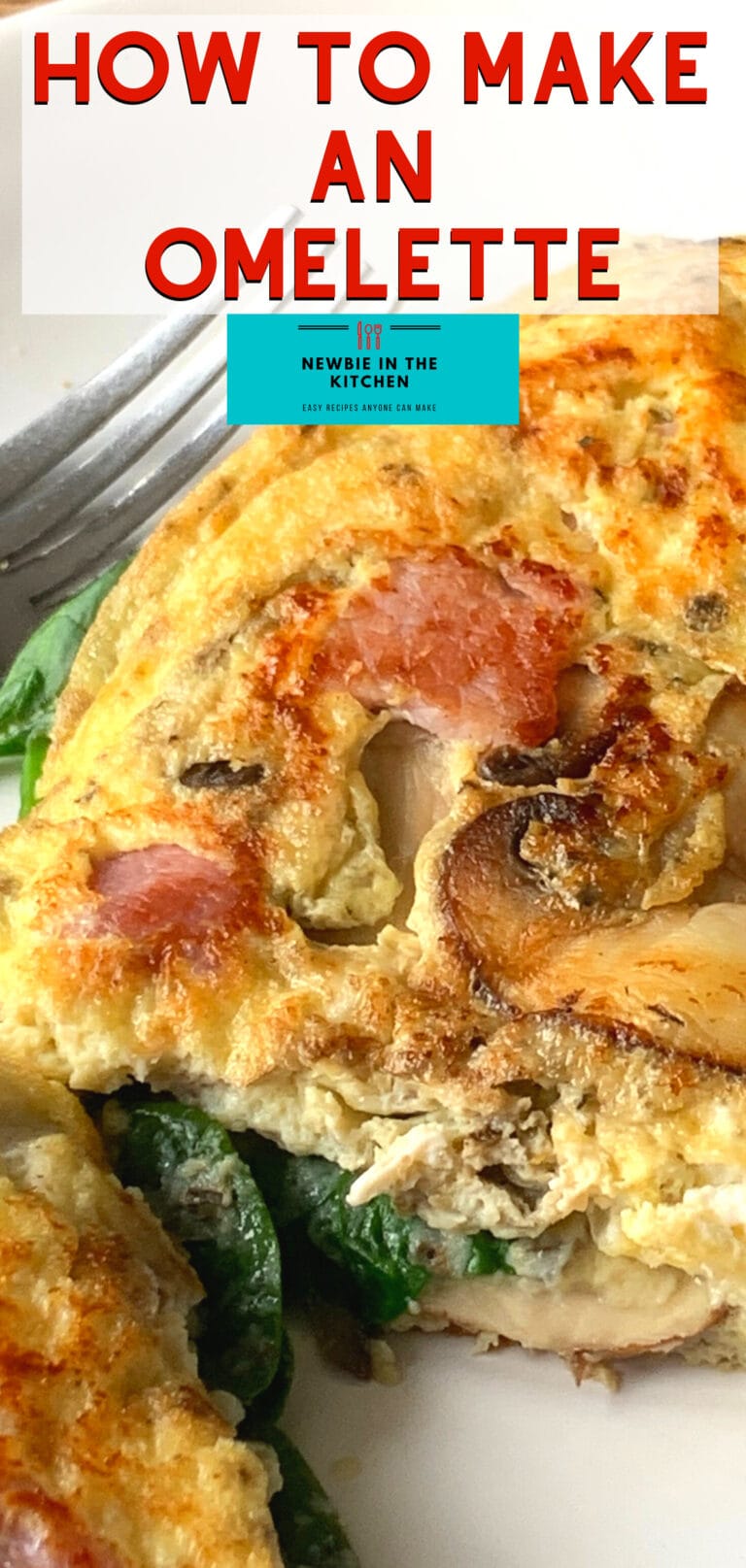 How To Make An Omelette (Basic recipe) | Newbie In The Kitchen