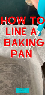 How to Line A Square Baking Pan With Parchment Paper | Newbie In The ...