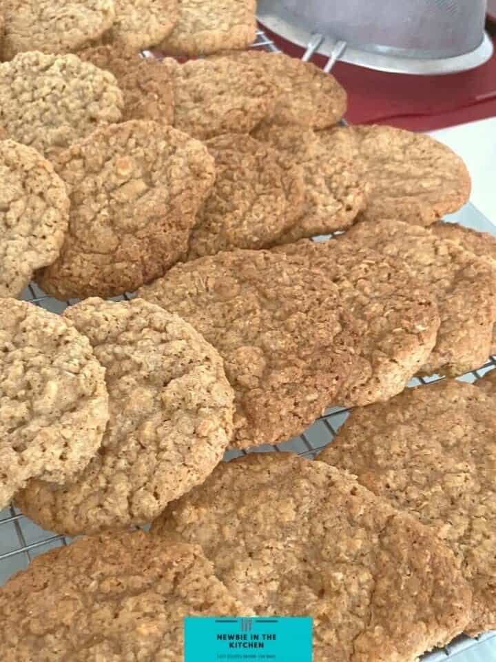 Easy Oatmeal Cookies | Newbie In The Kitchen