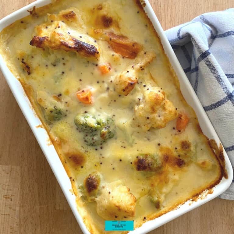 Mixed Vegetable Cheese Bake | Newbie In The Kitchen