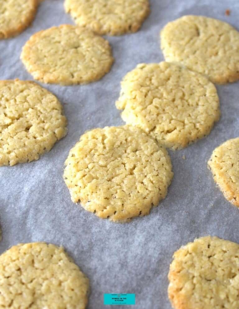 Vanilla Thins | Newbie In The Kitchen