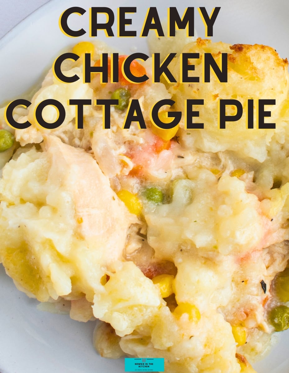 Creamy Chicken Cottage Pie | Newbie In The Kitchen