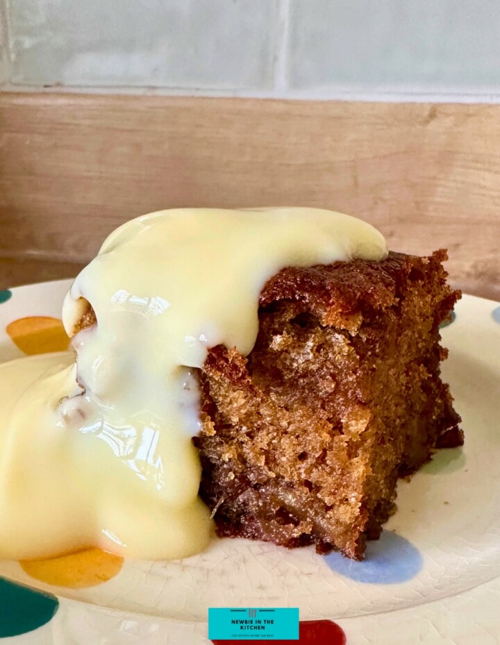 Easy Sticky Toffee Cake | Newbie In The Kitchen